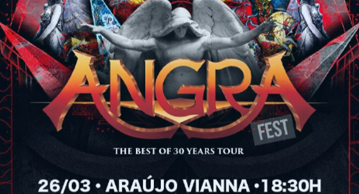 Ingressos para a Angra Fest 2023